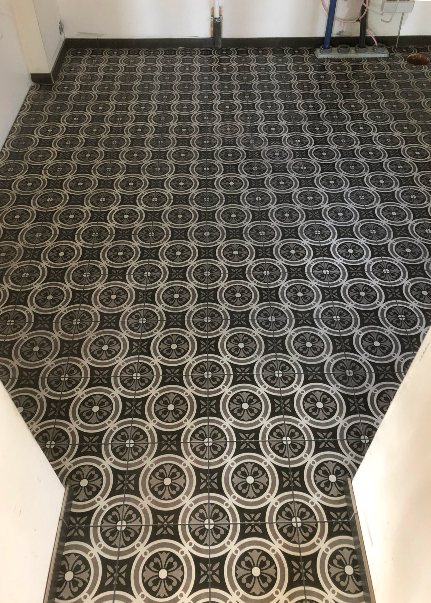Elegantes Fliesen Mit Muster Ebenbild